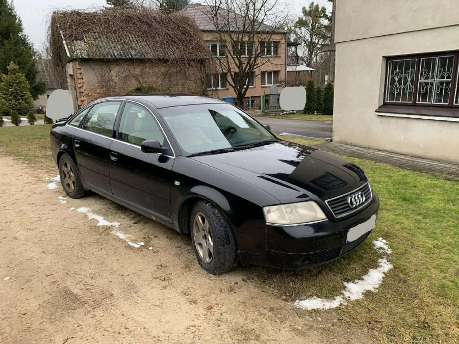 Black Audi A6 1999 in Kaunas, with an engine capacity of 2.50 L and mileage of 328 thousand km for 500 €, photo 7 on AUTOMOTO.COM.LV