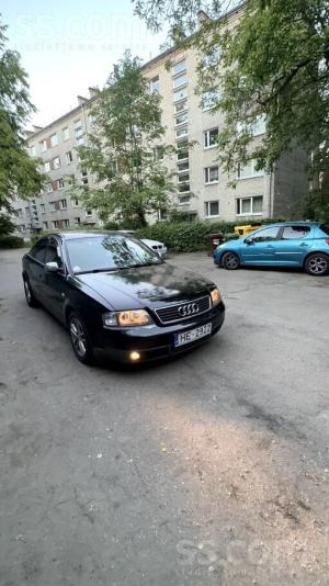 Черный Ауди А6 1999 в Огре, объемом двигателя 2.50 л и пробегом 122 тыс. км за 2000 €, фото  на AUTOMOTO.COM.LV