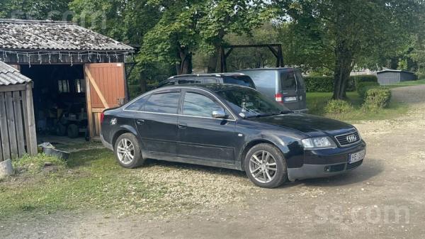Black Audi A6 1999 in Ogre, with an engine capacity of 2.50 L and mileage of 122 thousand km for 2000 €, photo 9 on AUTOMOTO.COM.LV
