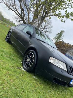 Black Audi A6 1999 in Bauska, with an engine capacity of 1.90 L and mileage of 392 thousand km for 650 €, photo 3 on AUTOMOTO.COM.LV