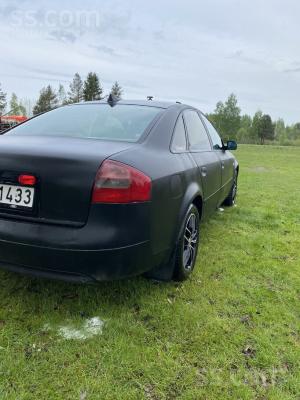 Black Audi A6 1999 in Bauska, with an engine capacity of 1.90 L and mileage of 392 thousand km for 650 €, photo 5 on AUTOMOTO.COM.LV
