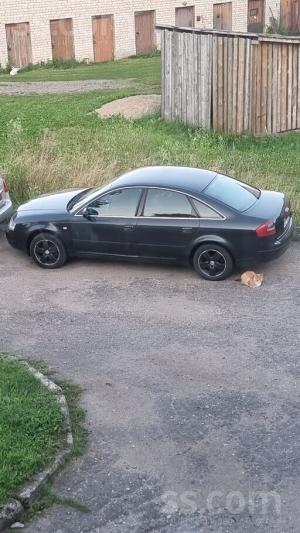 Black Audi A6 1999 in Rezekne, with an engine capacity of 1.80 L and mileage of 353 thousand km for 1100 €, photo  on AUTOMOTO.COM.LV