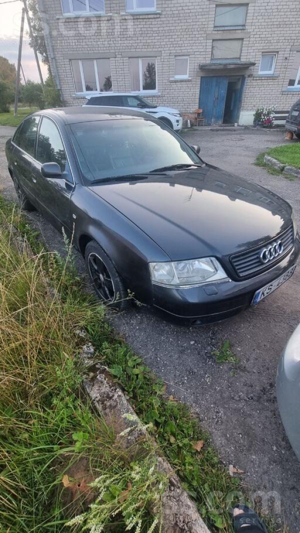Black Audi A6 1999 in Rezekne, with an engine capacity of 1.80 L and mileage of 353 thousand km for 1100 €, photo 3 on AUTOMOTO.COM.LV