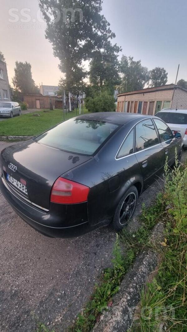 Black Audi A6 1999 in Rezekne, with an engine capacity of 1.80 L and mileage of 353 thousand km for 1100 €, photo 5 on AUTOMOTO.COM.LV