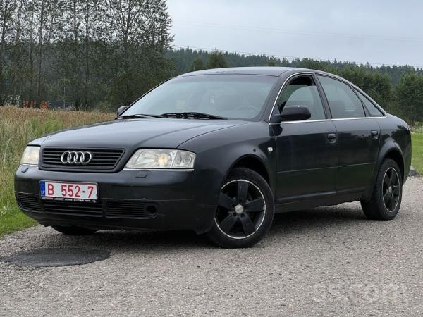 Melns Audi A6 1999 Rēzekne, ar dzinēja tilpumu 1.80 L un nobraukumu 354 tūkst. km par 1490 €, foto 1 vietnē AUTOMOTO.COM.LV