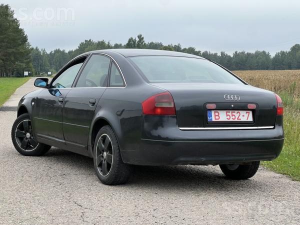 Melns Audi A6 1999 Rēzekne, ar dzinēja tilpumu 1.80 L un nobraukumu 354 tūkst. km par 1490 €, foto 3 vietnē AUTOMOTO.COM.LV