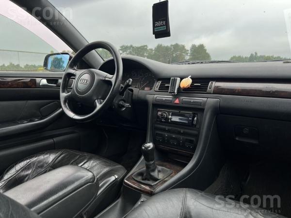 Melns Audi A6 1999 Rēzekne, ar dzinēja tilpumu 1.80 L un nobraukumu 354 tūkst. km par 1490 €, foto 5 vietnē AUTOMOTO.COM.LV