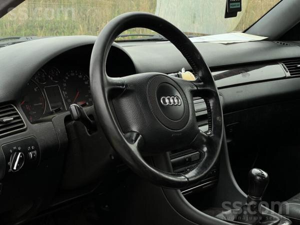 Melns Audi A6 1999 Rēzekne, ar dzinēja tilpumu 1.80 L un nobraukumu 354 tūkst. km par 1490 €, foto 6 vietnē AUTOMOTO.COM.LV