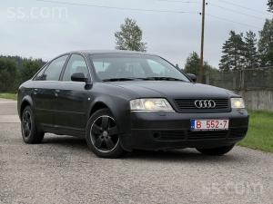 Melns Audi A6 1999 Rēzekne, ar dzinēja tilpumu 1.80 L un nobraukumu 354 tūkst. km par 1490 €, foto 3 vietnē AUTOMOTO.COM.LV