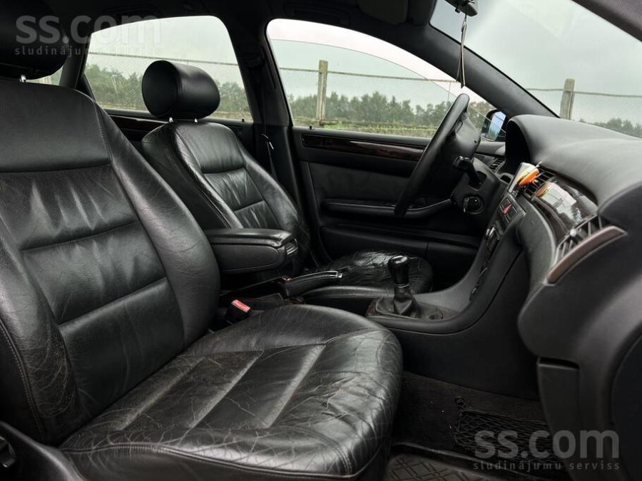 Melns Audi A6 1999 Rēzekne, ar dzinēja tilpumu 1.80 L un nobraukumu 354 tūkst. km par 1490 €, foto 8 vietnē AUTOMOTO.COM.LV