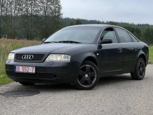 Black Audi A6 1999 in Rezekne, with an engine capacity of 1.80 L and mileage of 354 thousand km for 1490 €, photo  on AUTOMOTO.COM.LV