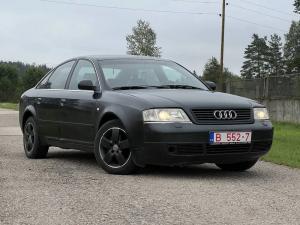 Black Audi A6 1999 in Rezekne, with an engine capacity of 1.80 L and mileage of 354 thousand km for 1490 €, photo 3 on AUTOMOTO.COM.LV