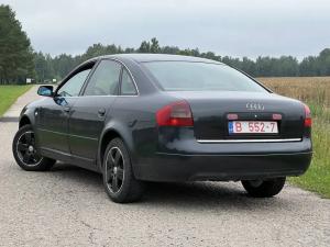 Black Audi A6 1999 in Rezekne, with an engine capacity of 1.80 L and mileage of 354 thousand km for 1490 €, photo 4 on AUTOMOTO.COM.LV