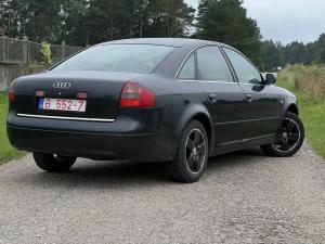 Black Audi A6 1999 in Rezekne, with an engine capacity of 1.80 L and mileage of 354 thousand km for 1490 €, photo 5 on AUTOMOTO.COM.LV