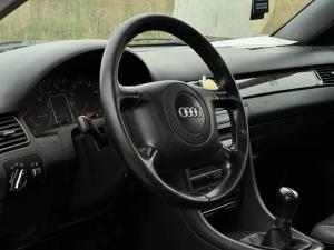 Black Audi A6 1999 in Rezekne, with an engine capacity of 1.80 L and mileage of 354 thousand km for 1490 €, photo 7 on AUTOMOTO.COM.LV