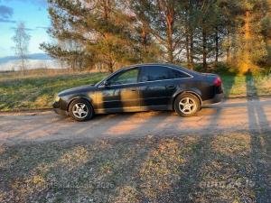Melns Audi A6 1999 Tartu, ar dzinēja tilpumu 2.40 L un nobraukumu 0 tūkst. km par 700 €, foto  vietnē AUTOMOTO.COM.LV