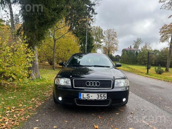 Черный Ауди А6 1999 в Алуксне, объемом двигателя 1.90 л и пробегом 277 тыс. км за 2200 €, фото 1 на AUTOMOTO.COM.LV