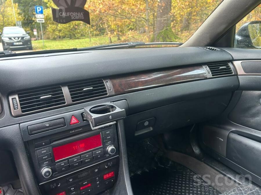 Черный Ауди А6 1999 в Алуксне, объемом двигателя 1.90 л и пробегом 277 тыс. км за 2200 €, фото 7 на AUTOMOTO.COM.LV