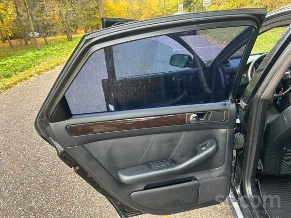 Черный Ауди А6 1999 в Алуксне, объемом двигателя 1.90 л и пробегом 277 тыс. км за 2200 €, фото 8 на AUTOMOTO.COM.LV