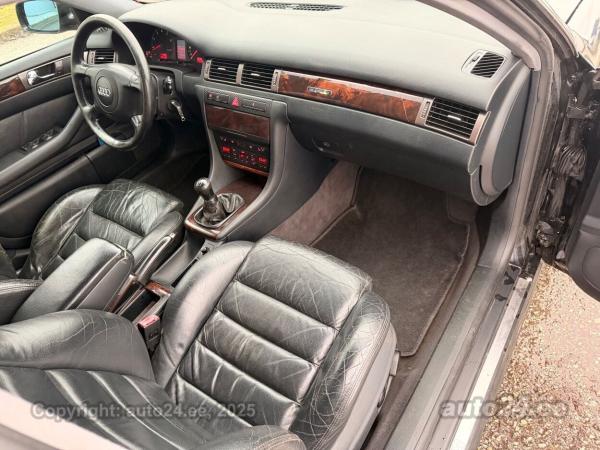 Black Audi A6 2000 in Tartu, with an engine capacity of 2.80 L and mileage of 381 thousand km for 1799 €, photo 11 on AUTOMOTO.COM.LV