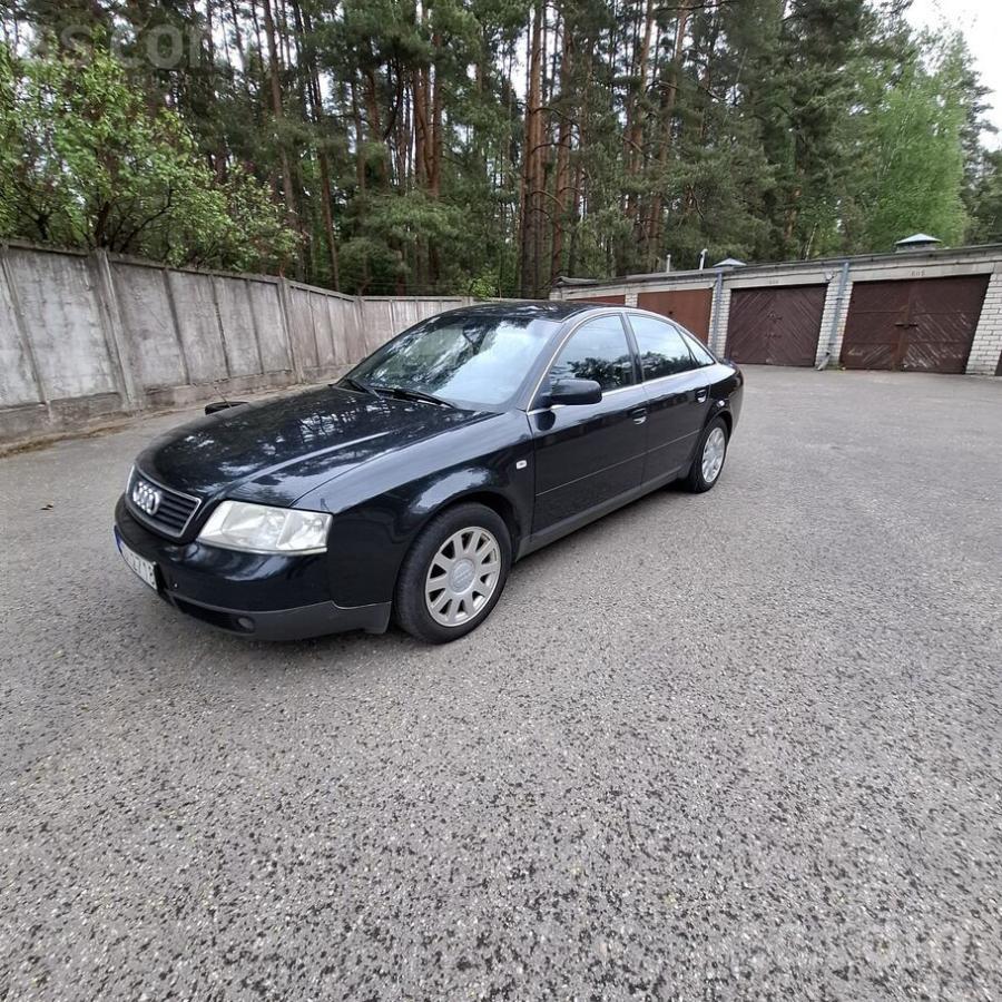 Black Audi A6 2000 in Riga, with an engine capacity of 2.40 L and mileage of 446 thousand km for 1000 €, photo 5 on AUTOMOTO.COM.LV