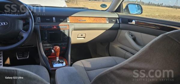 Melns Audi A6 2000 Limbaži, ar dzinēja tilpumu 2.40 L un nobraukumu 357 tūkst. km par 800 €, foto 4 vietnē AUTOMOTO.COM.LV