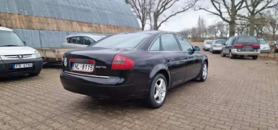 Melns Audi A6 2000 Valmiera, ar dzinēja tilpumu 2.50 L un nobraukumu 495 tūkst. km par 850 €, foto 4 vietnē AUTOMOTO.COM.LV