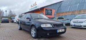 Melns Audi A6 2000 Valmiera, ar dzinēja tilpumu 2.50 L un nobraukumu 488 tūkst. km par 1250 €, foto  vietnē AUTOMOTO.COM.LV
