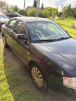 Melns Audi A6 2000 Elektrėnai, ar dzinēja tilpumu 2.50 L un nobraukumu 297 tūkst. km par 1000 €, foto  vietnē AUTOMOTO.COM.LV