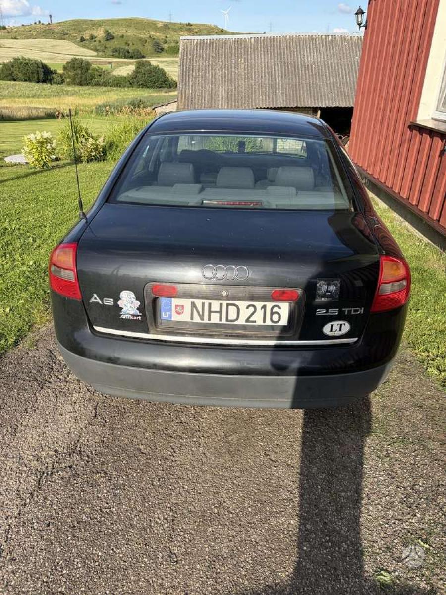 Melns Audi A6 2000 Elektrėnai, ar dzinēja tilpumu 2.50 L un nobraukumu 297 tūkst. km par 1000 €, foto 3 vietnē AUTOMOTO.COM.LV