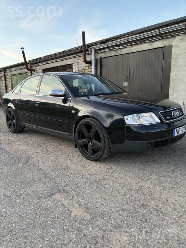 Melns Audi A6 2000 Saldus, ar dzinēja tilpumu 1.80 L un nobraukumu 255 tūkst. km par 2800 €, foto 3 vietnē AUTOMOTO.COM.LV