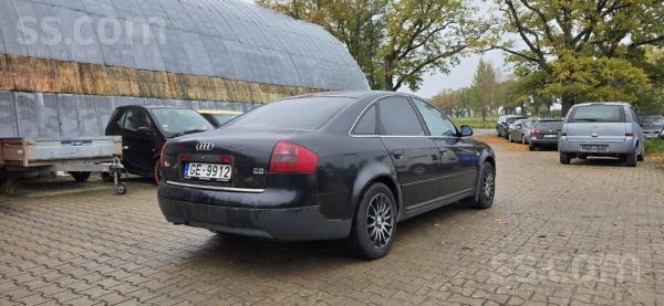 Melns Audi A6 2000 Valmiera, ar dzinēja tilpumu 2.80 L un nobraukumu 0 tūkst. km par 1450 €, foto 4 vietnē AUTOMOTO.COM.LV