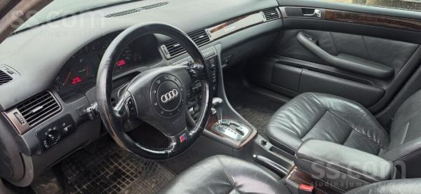Melns Audi A6 2000 Valmiera, ar dzinēja tilpumu 2.80 L un nobraukumu 0 tūkst. km par 1450 €, foto 9 vietnē AUTOMOTO.COM.LV