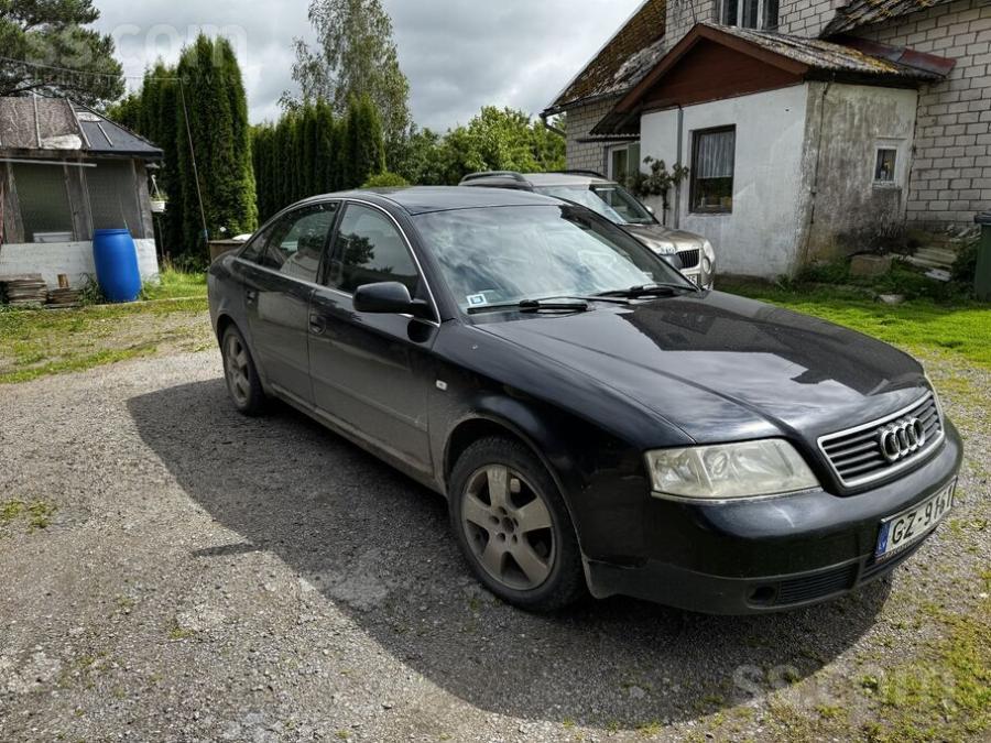 Melns Audi A6 2001 Limbaži, ar dzinēja tilpumu 2.50 L un nobraukumu 460 tūkst. km par 1200 €, foto 1 vietnē AUTOMOTO.COM.LV