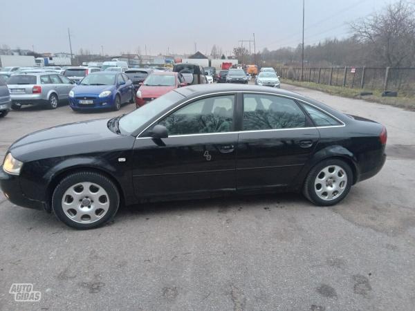 Black Audi A6 2001 in Siauliai, with an engine capacity of 2.50 L and mileage of 300 thousand km for 780 €, photo 4 on AUTOMOTO.COM.LV