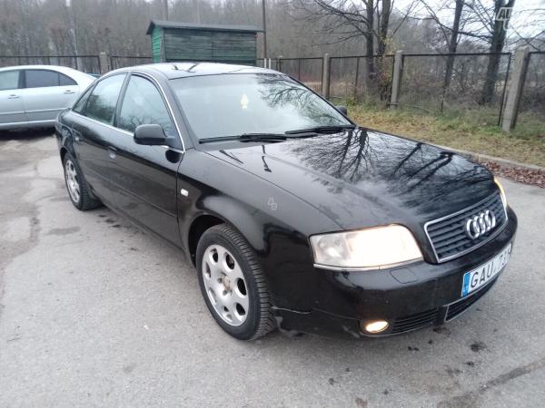 Black Audi A6 2001 in Siauliai, with an engine capacity of 2.50 L and mileage of 300 thousand km for 780 €, photo 7 on AUTOMOTO.COM.LV