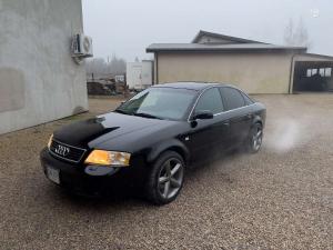 Black Audi A6 2001 in Kaunas, with an engine capacity of 2.80 L and mileage of 336 thousand km for 2500 €, photo  on AUTOMOTO.COM.LV