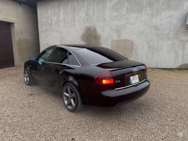 Melns Audi A6 2001 Kauņa, ar dzinēja tilpumu 2.80 L un nobraukumu 336 tūkst. km par 2500 €, foto 4 vietnē AUTOMOTO.COM.LV