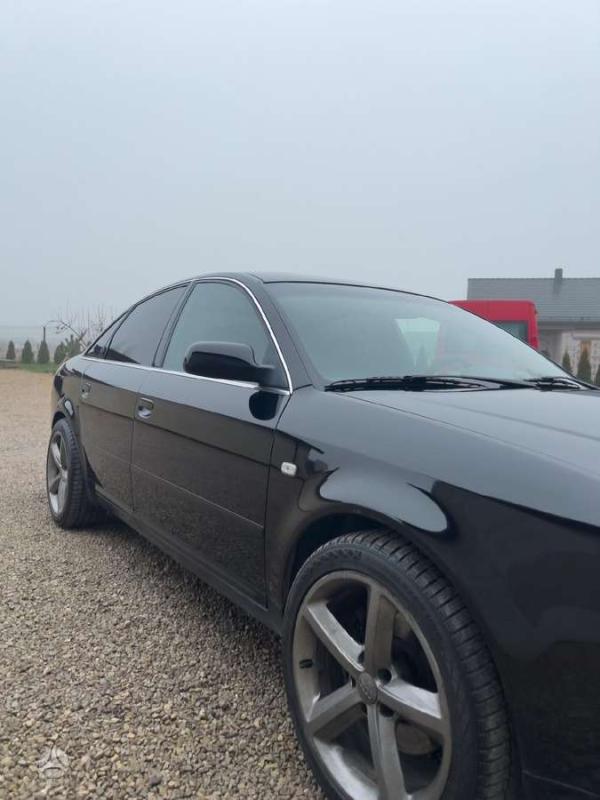 Melns Audi A6 2001 Kauņa, ar dzinēja tilpumu 2.80 L un nobraukumu 336 tūkst. km par 2500 €, foto 7 vietnē AUTOMOTO.COM.LV