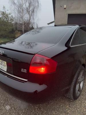Melns Audi A6 2001 Kauņa, ar dzinēja tilpumu 2.80 L un nobraukumu 336 tūkst. km par 2500 €, foto 6 vietnē AUTOMOTO.COM.LV