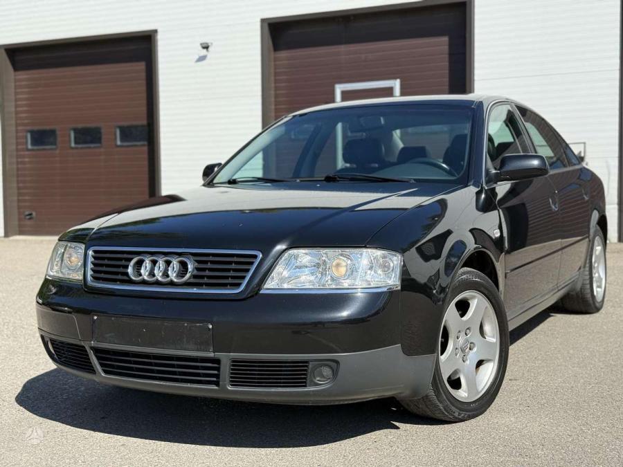 Melns Audi A6 2001 Utena, ar dzinēja tilpumu 1.90 L un nobraukumu 268 tūkst. km par 3350 €, foto 1 vietnē AUTOMOTO.COM.LV