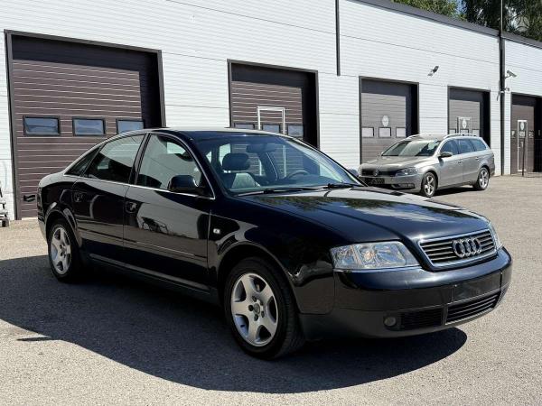 Black Audi A6 2001 in Utena, with an engine capacity of 1.90 L and mileage of 268 thousand km for 3350 €, photo 3 on AUTOMOTO.COM.LV