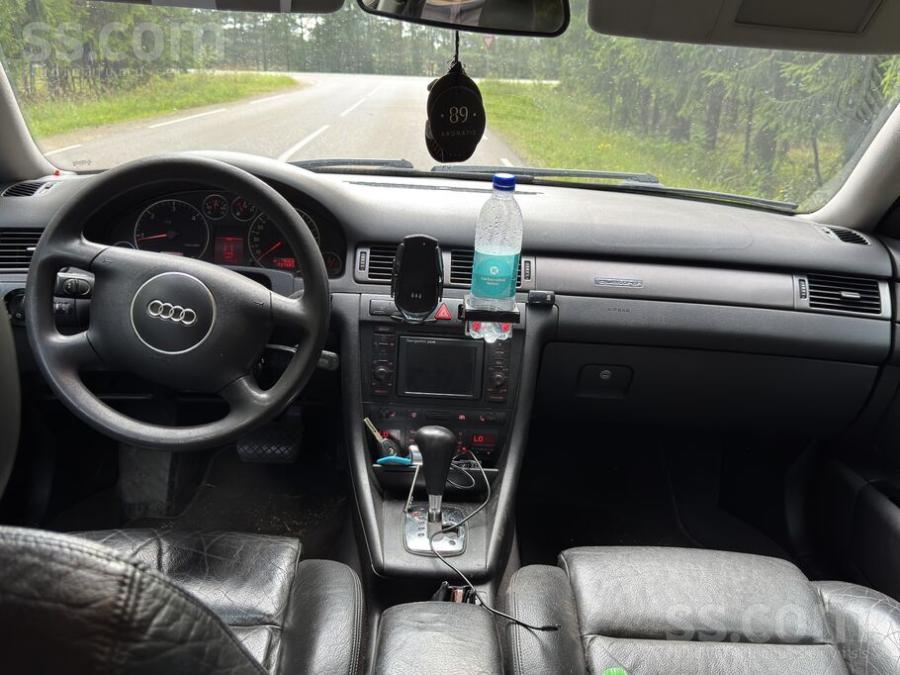 Черный Ауди А6 2001 в Прейли, объемом двигателя 2.50 л и пробегом 338 тыс. км за 1650 €, фото 6 на AUTOMOTO.COM.LV