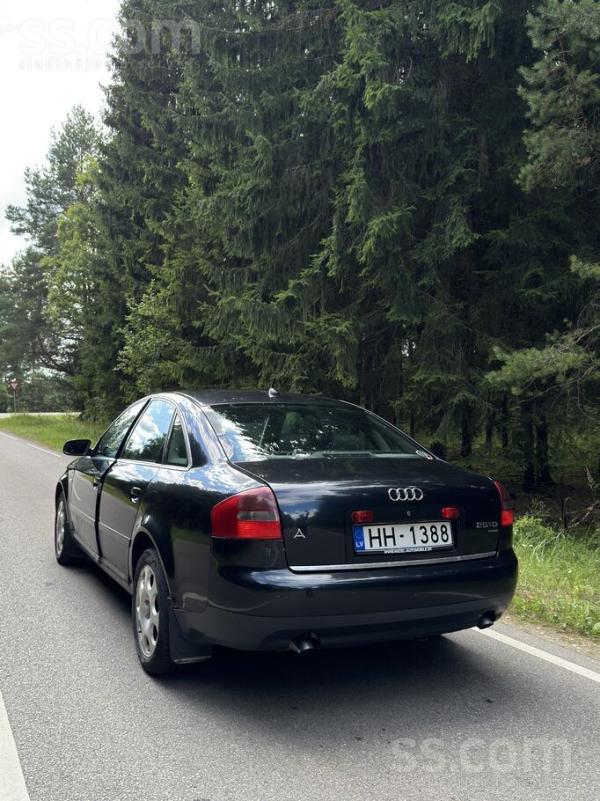 Audi A6 2001 Preiļi vietnē Melns Audi A6 2001 Preiļi, ar dzinēja tilpumu 2.50 L un nobraukumu 338 tūkst. km par 1650 €, foto 7 vietnē AUTOMOTO.COM.LV