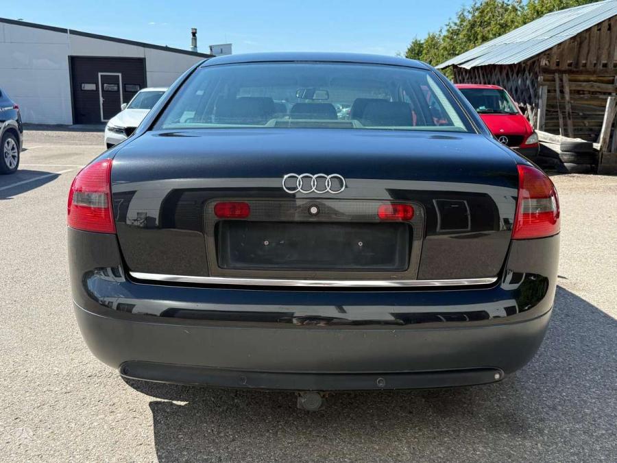 Black Audi A6 2001 in Utena, with an engine capacity of 1.90 L and mileage of 268 thousand km for 3290 €, photo 9 on AUTOMOTO.COM.LV