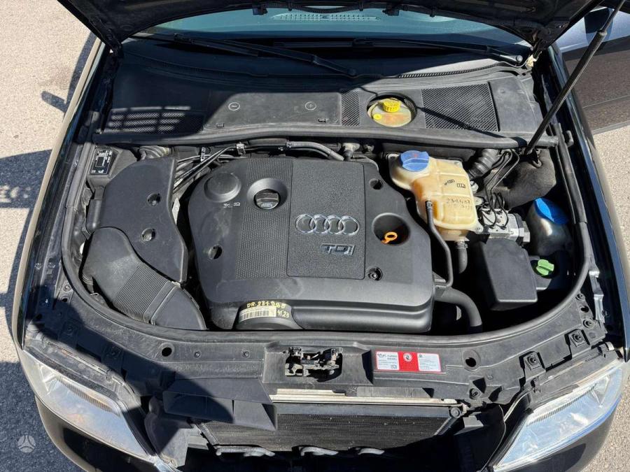 Black Audi A6 2001 in Utena, with an engine capacity of 1.90 L and mileage of 268 thousand km for 3290 €, photo 20 on AUTOMOTO.COM.LV