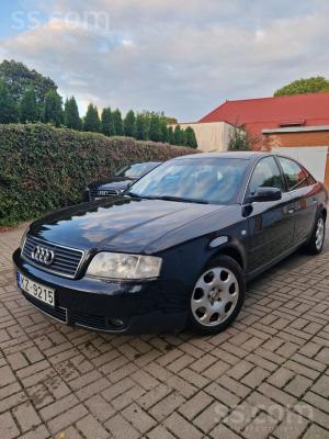 Черный Ауди А6 2001 в Лиепая, объемом двигателя 2.50 л и пробегом 365 тыс. км за 600 €, фото  на AUTOMOTO.COM.LV
