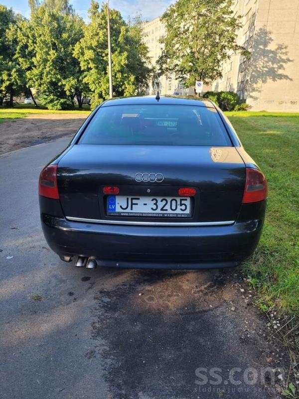 Melns Audi A6 2002 Rīga, ar dzinēja tilpumu 2.50 L un nobraukumu 271 tūkst. km par 1400 €, foto 2 vietnē AUTOMOTO.COM.LV