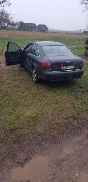Melns Audi A6 2002 Ukmergė, ar dzinēja tilpumu 2.50 L un nobraukumu 490 tūkst. km par 600 €, foto 3 vietnē AUTOMOTO.COM.LV