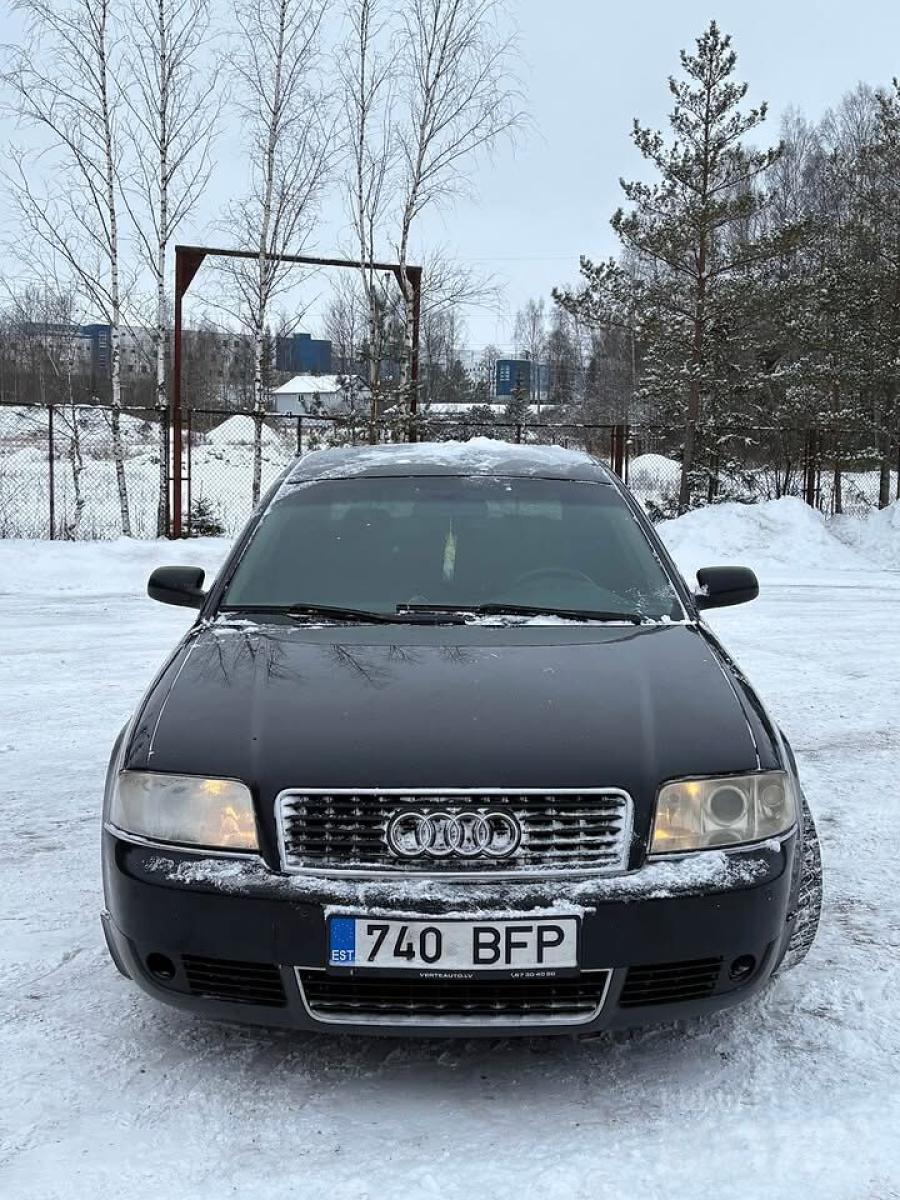 Melns Audi A6 2002 Tallina, ar dzinēja tilpumu 1.90 L un nobraukumu 411 tūkst. km par 1300 €, foto 3 vietnē AUTOMOTO.COM.LV